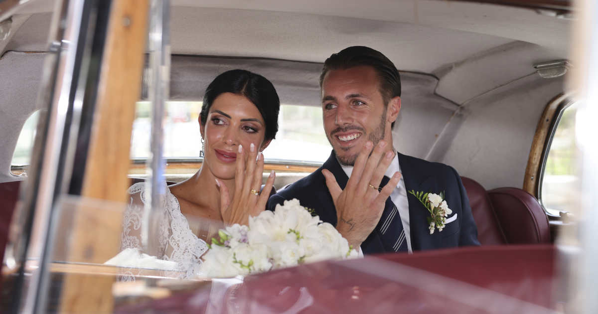 Totes les fotos del casament d'Ingrid Sanz i Ilies Hassaine: dels looks ...